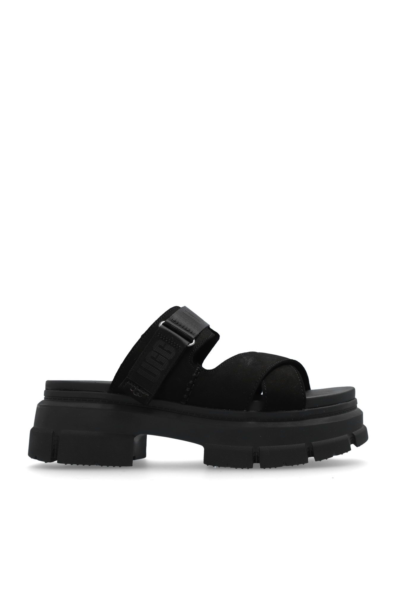 SchaferandweinerShops Japan - Black 'Ashton' platform slides SchaferandweinerShops Japan - Black 'Ashton' platform slides